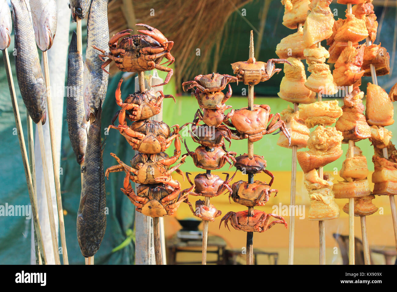 Pork Barbecue in traditional style Stock Photo - Alamy