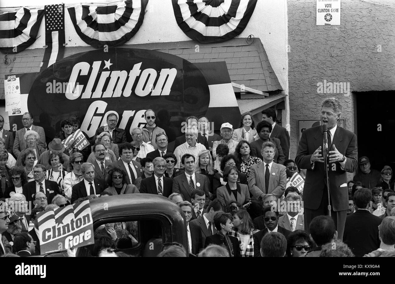 Bill Clinton as Governor of Arkansas and US Presidential Candidate ...