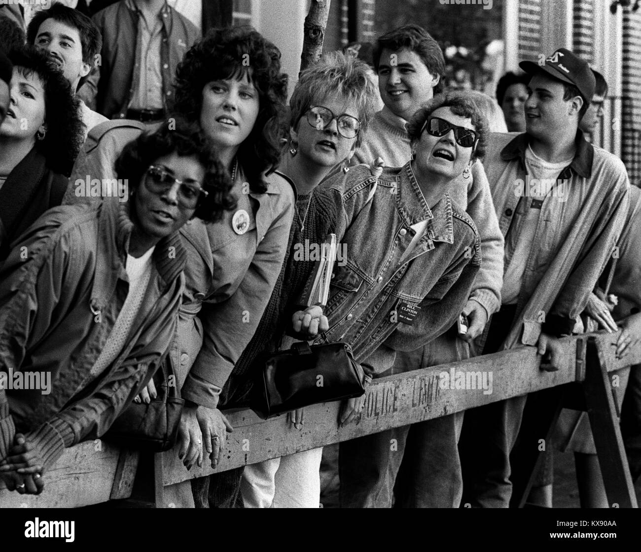 Us president campaign trail Black and White Stock Photos & Images - Alamy