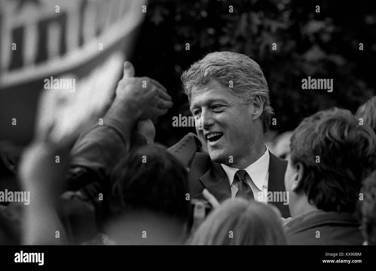 Bill Clinton as Governor of Arkansas and US Presidential Candidate ...