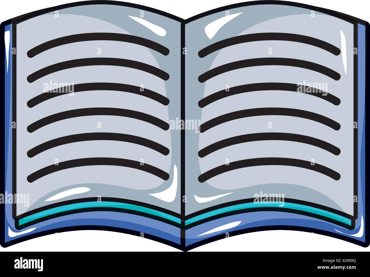 notebook school object education design Stock Vector Image & Art - Alamy