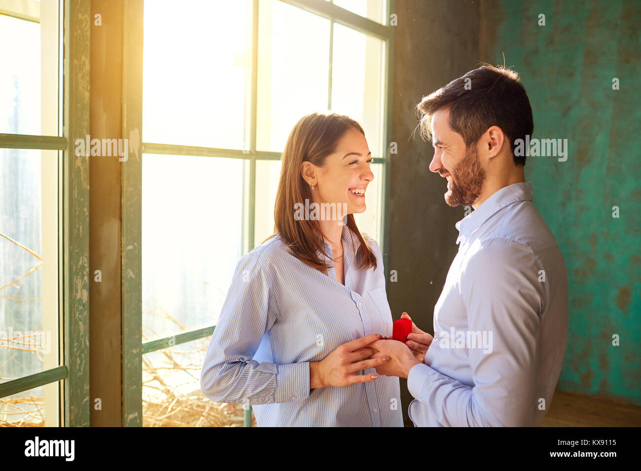 Marriage proposal Stock Photo - Alamy