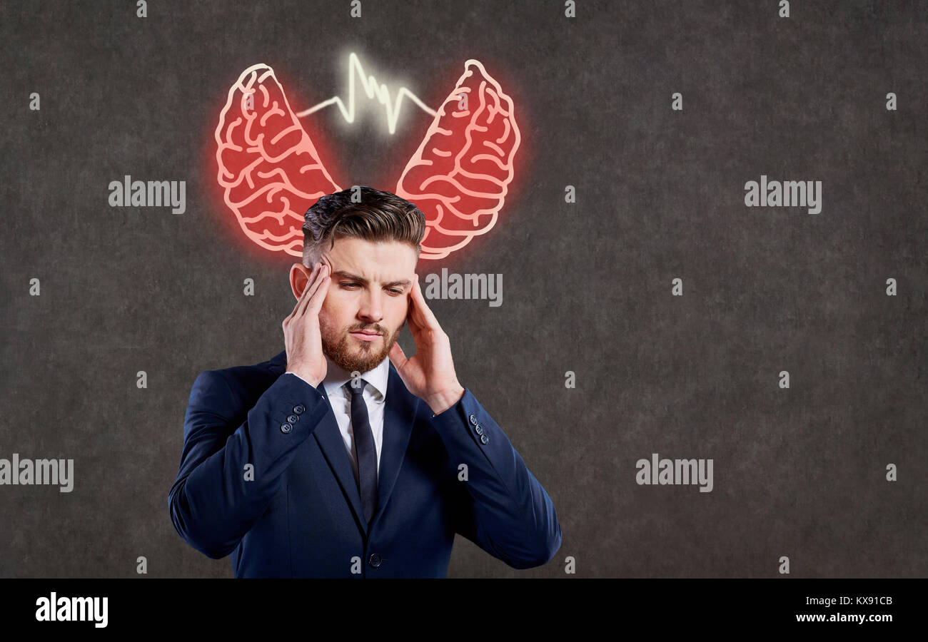 Concept stress, crisis, problems Stock Photo - Alamy