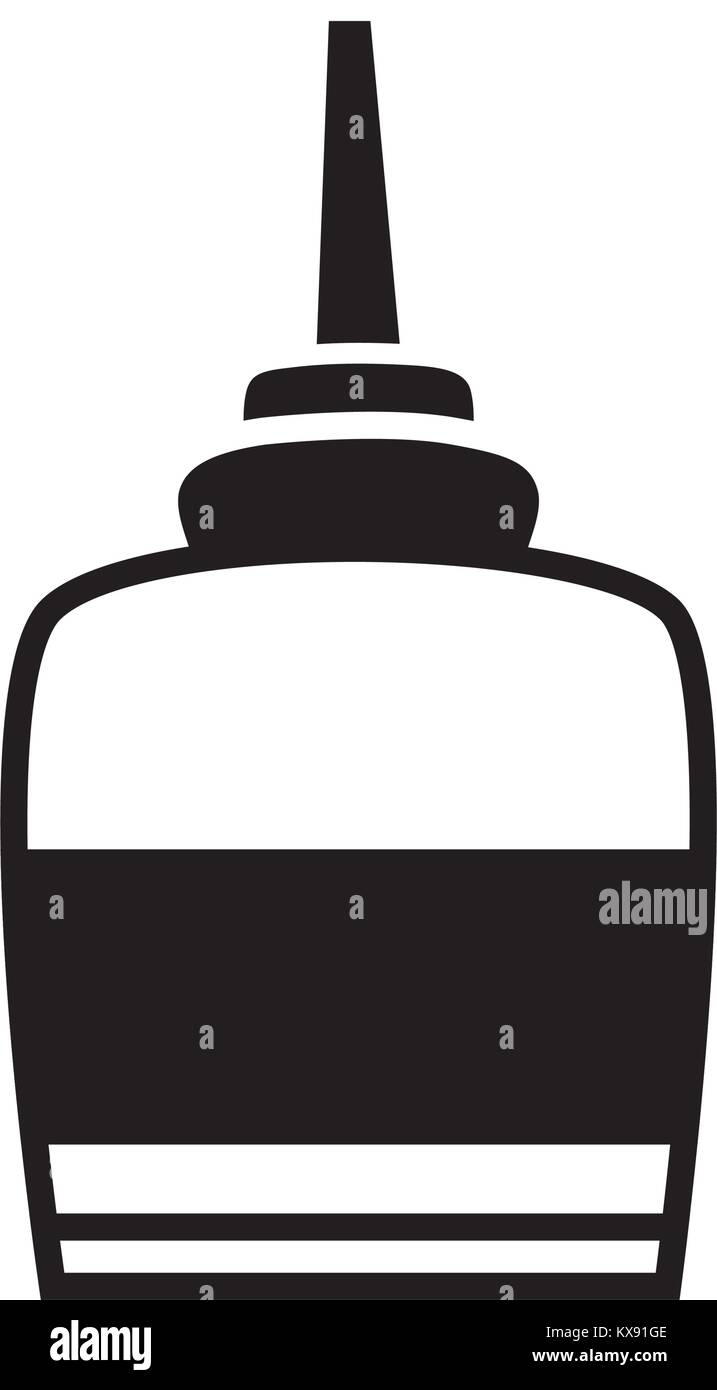 contour glue object school education design Stock Vector Image & Art ...