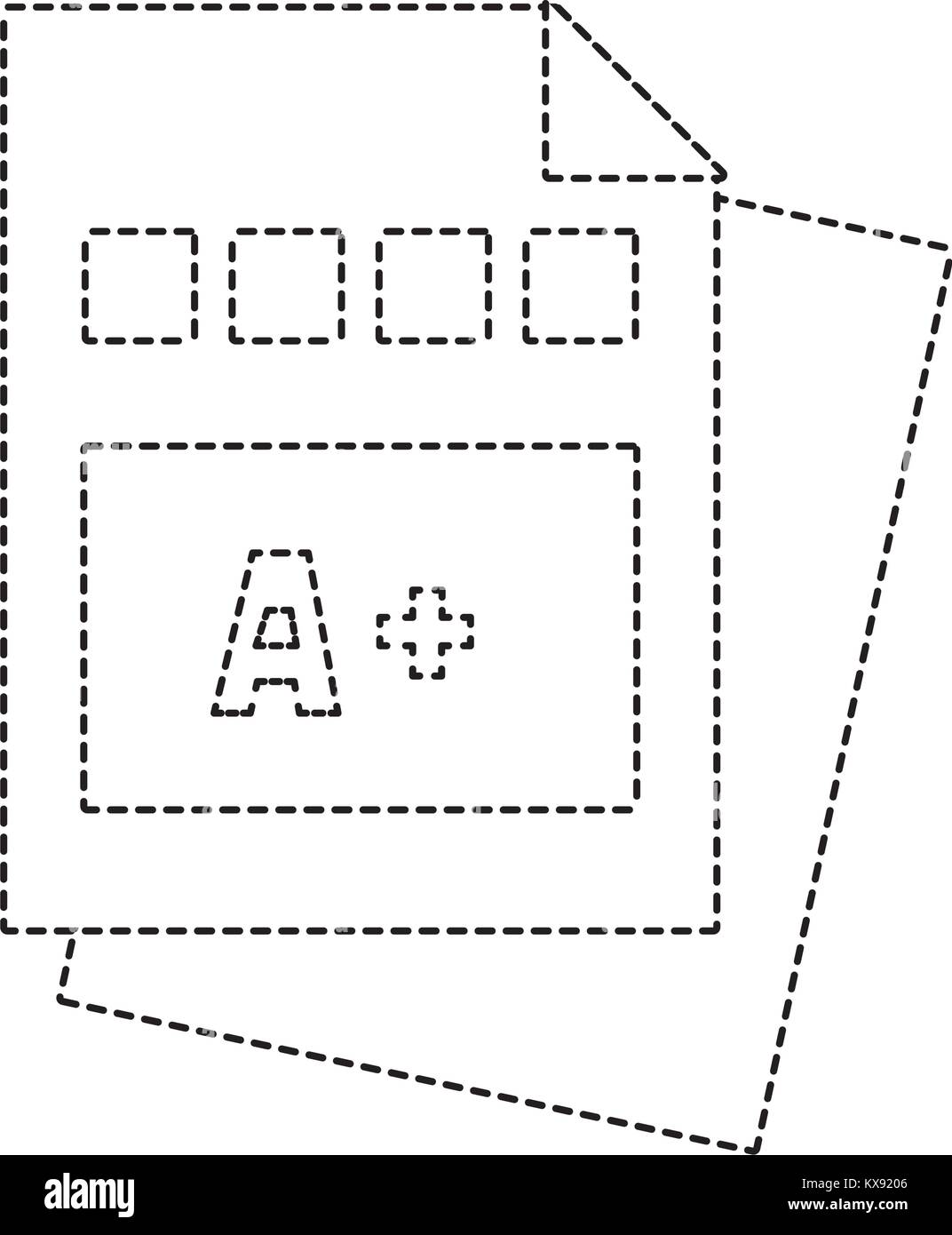 Dotted Shape Education Qualification School Certificate College Stock dotted-shape-education-qualification-school-certificate-college-stock