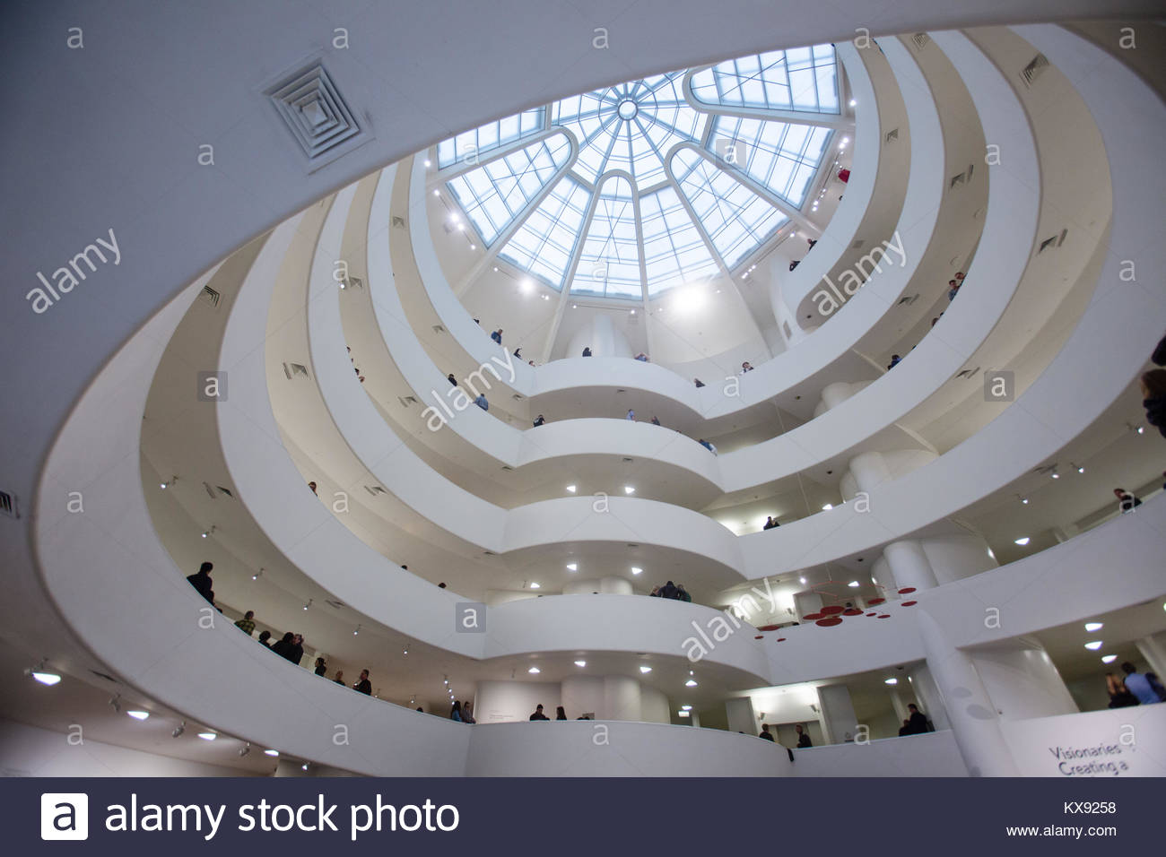 The Guggenheim Museum atrium, NY Stock Photo: 171073652 - Alamy