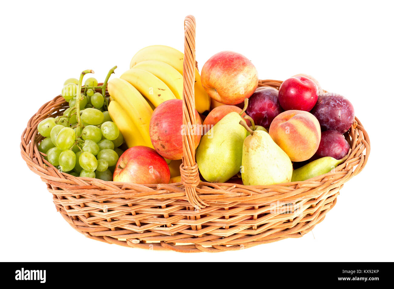 Fruits in the basket hi-res stock photography and images - Alamy