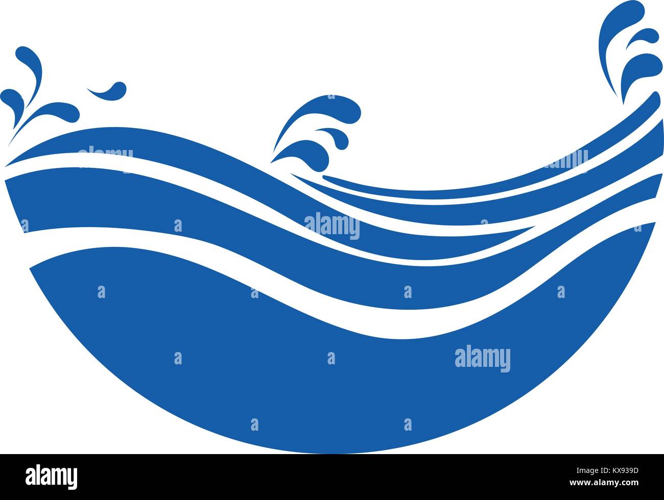 Motion ocean powerful Stock Vector Images - Alamy