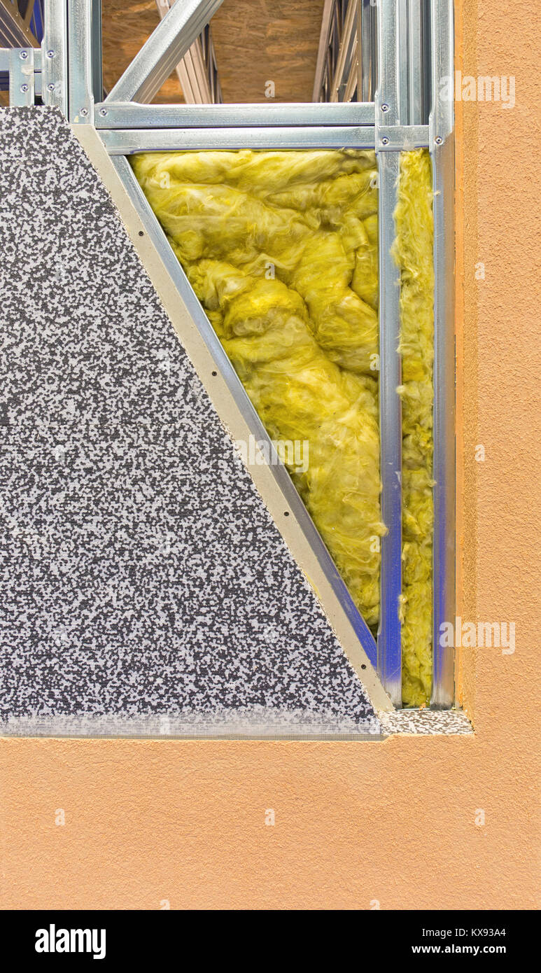 Mineral wool insulation hi-res stock photography and images - Alamy