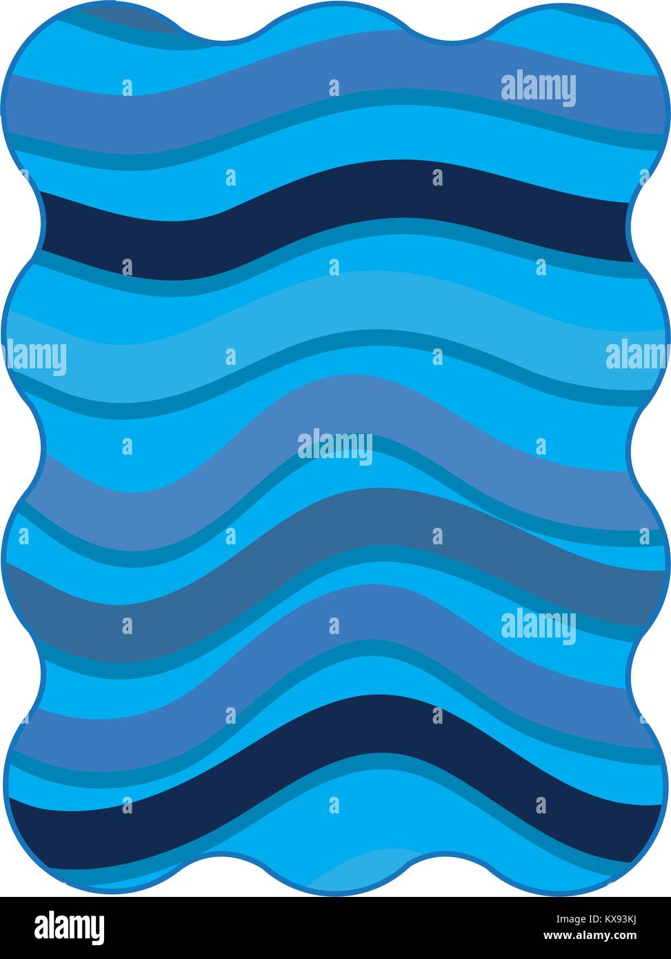 blue label line wavy shapes pattern Stock Vector Image & Art - Alamy