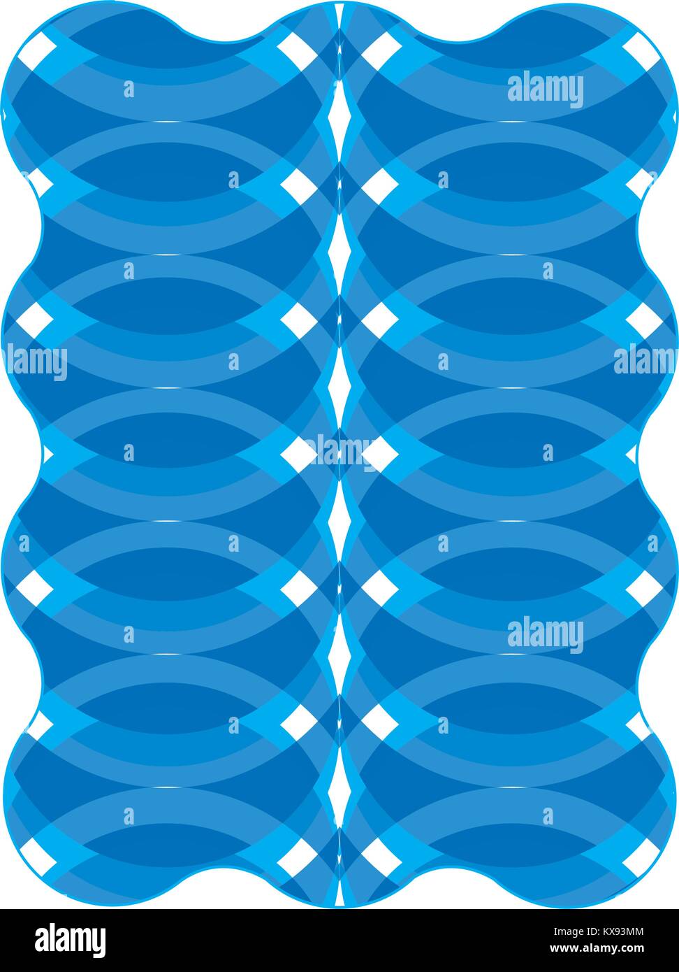 geometric shape with waves curve background Stock Vector Image & Art ...