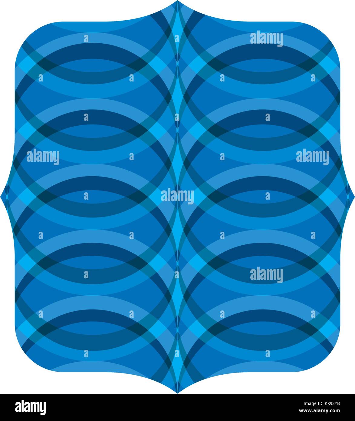 square shape with blue waves blackground Stock Vector Image & Art - Alamy