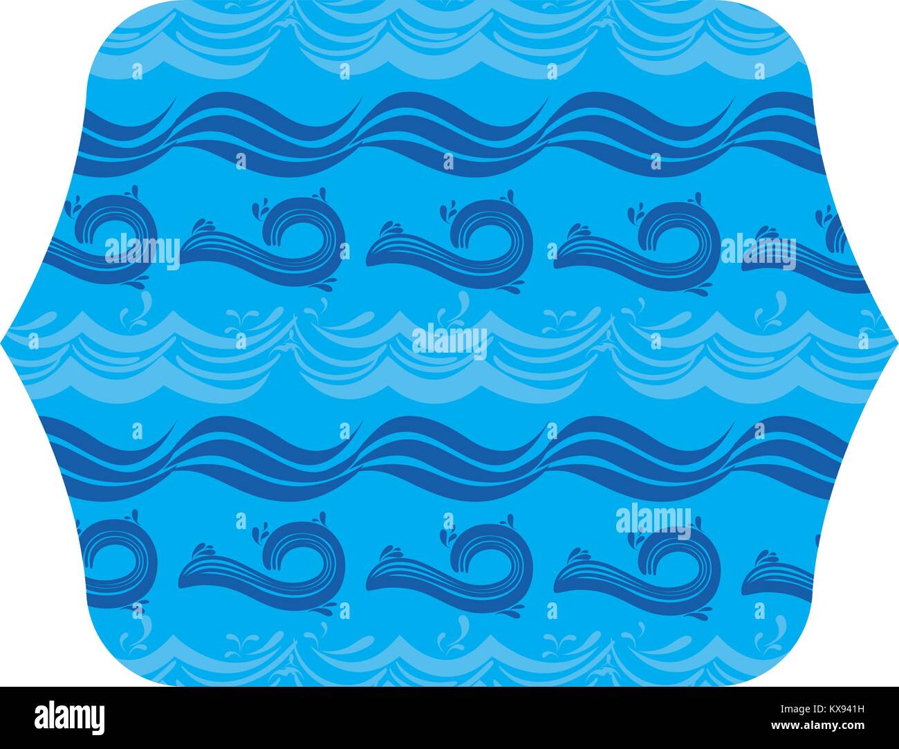 geometric shape with waves pattern background Stock Vector Image & Art ...