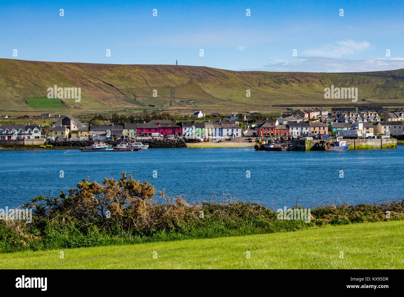 Portmagee, village, Iveragh peninsula, County Kerry, Ireland, Europe ...