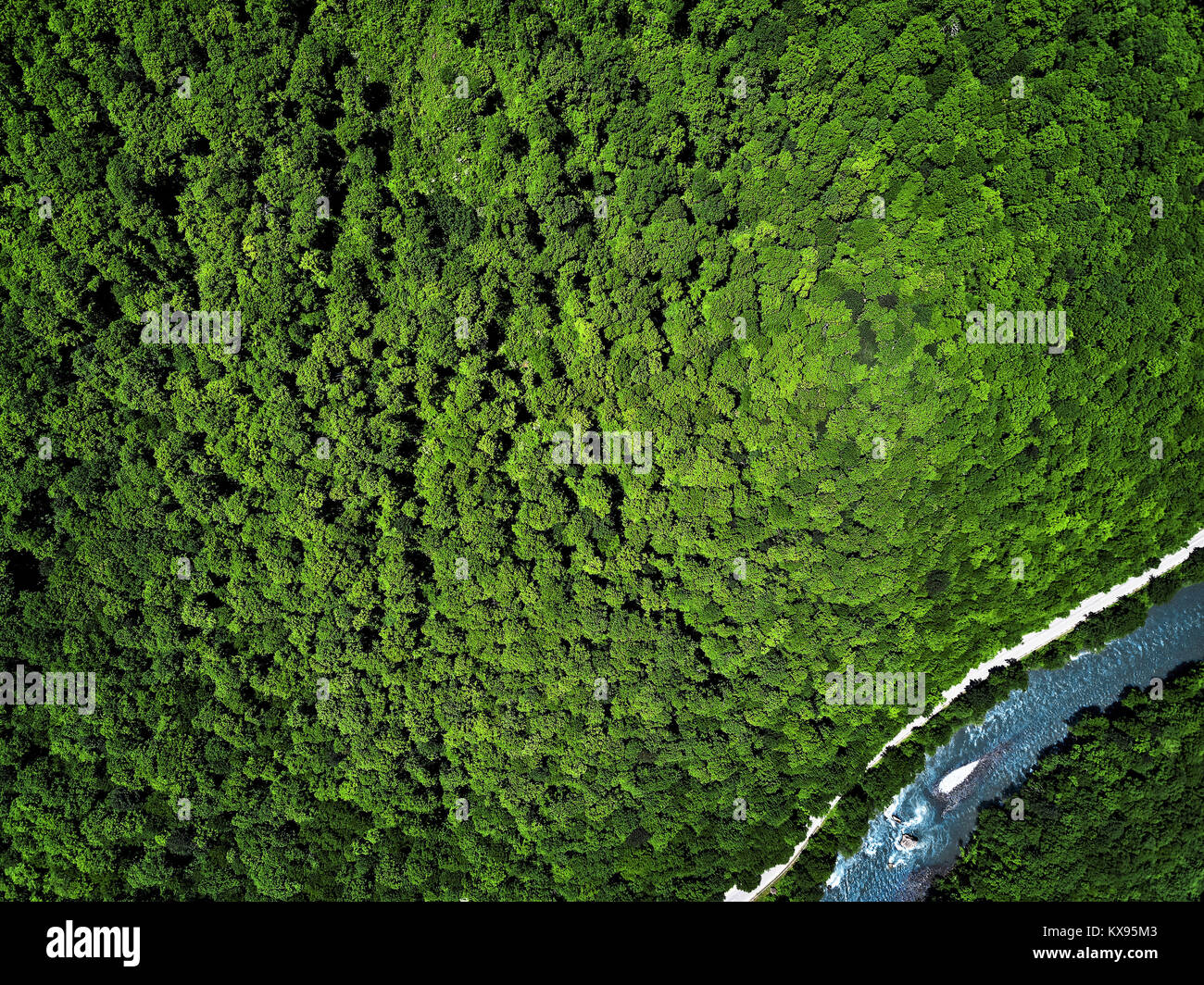 Landslide aerial hi-res stock photography and images - Alamy