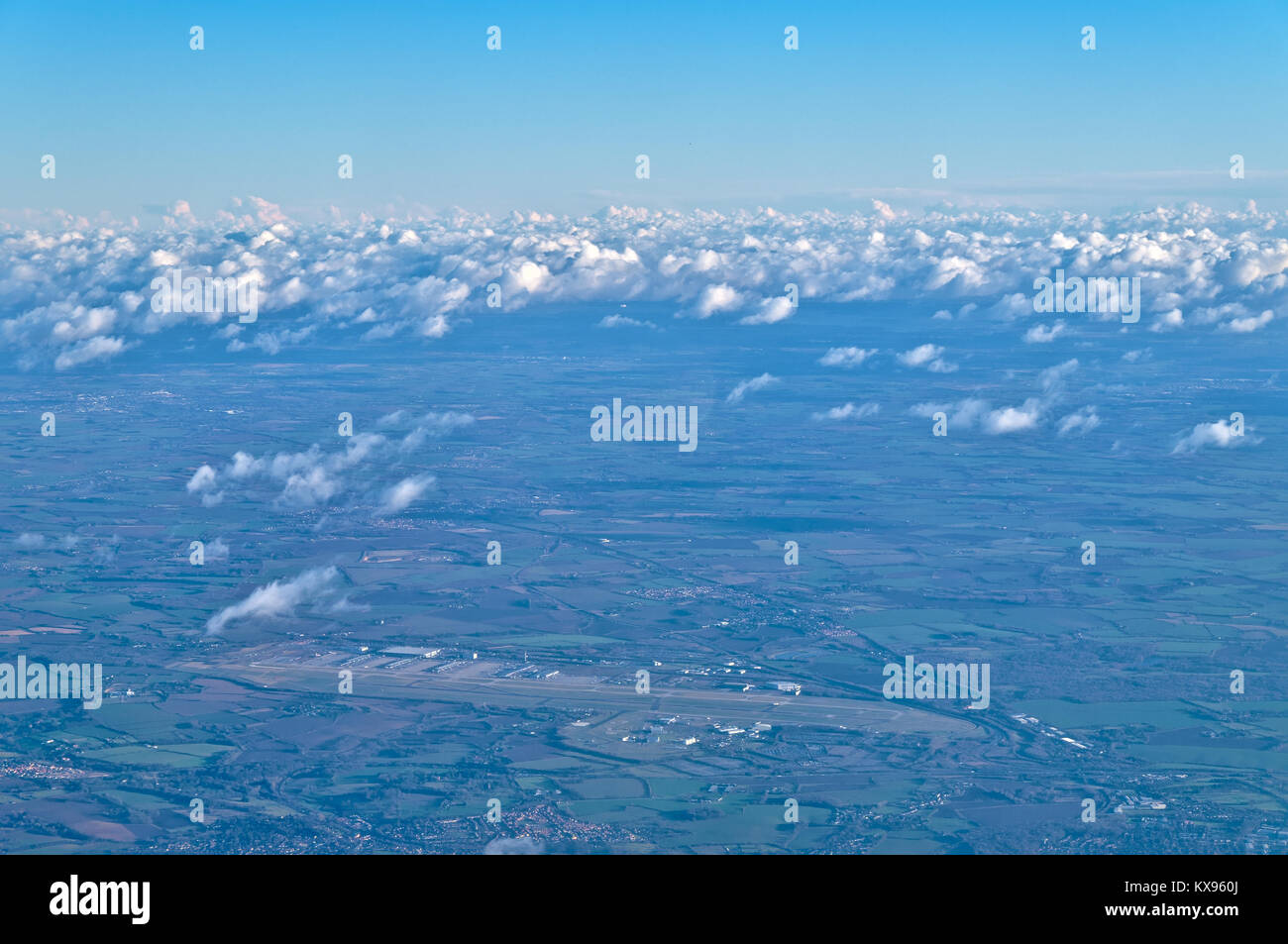 Aerial view of Stansted airport. England, UK Stock Photo - Alamy
