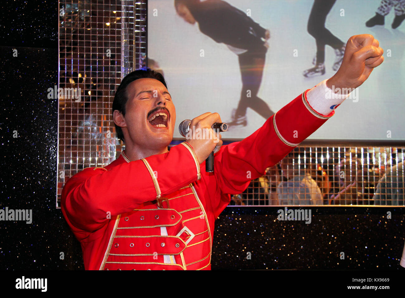 London, - United Kingdom, 08, July 2014. Madame Tussauds in London ...