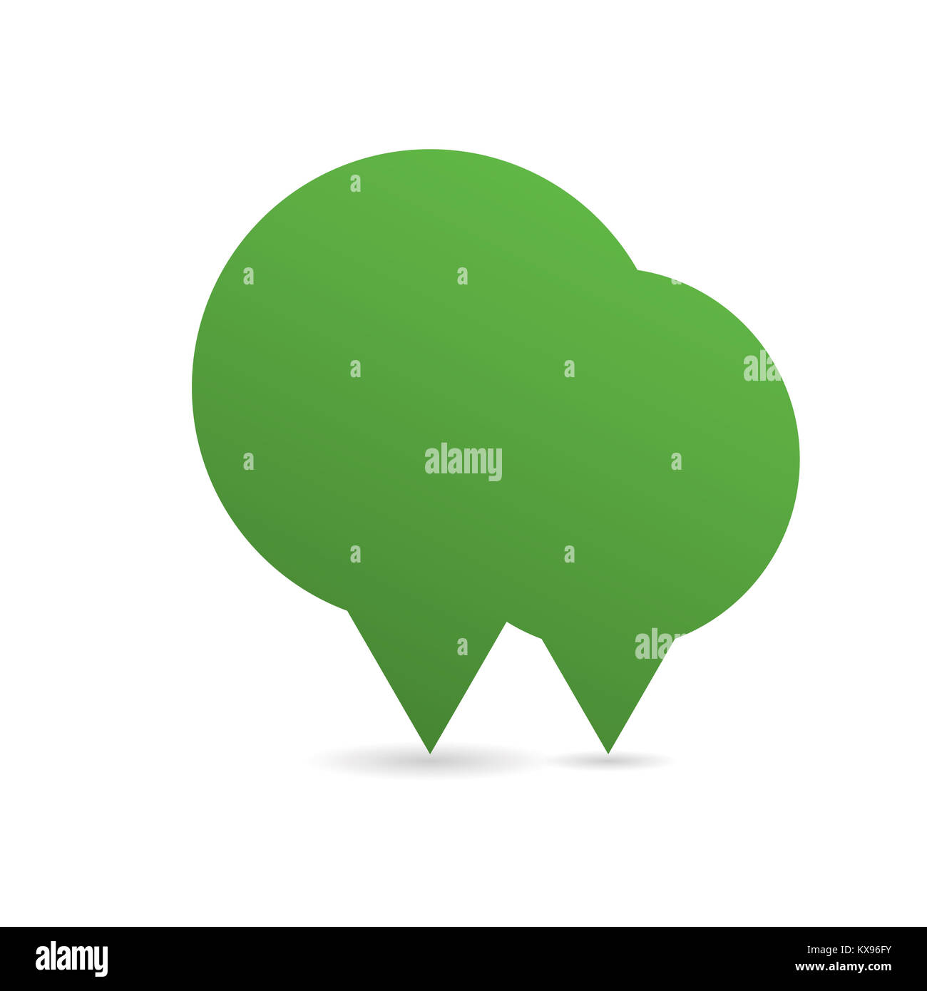 Vector callout icon Stock Photo - Alamy