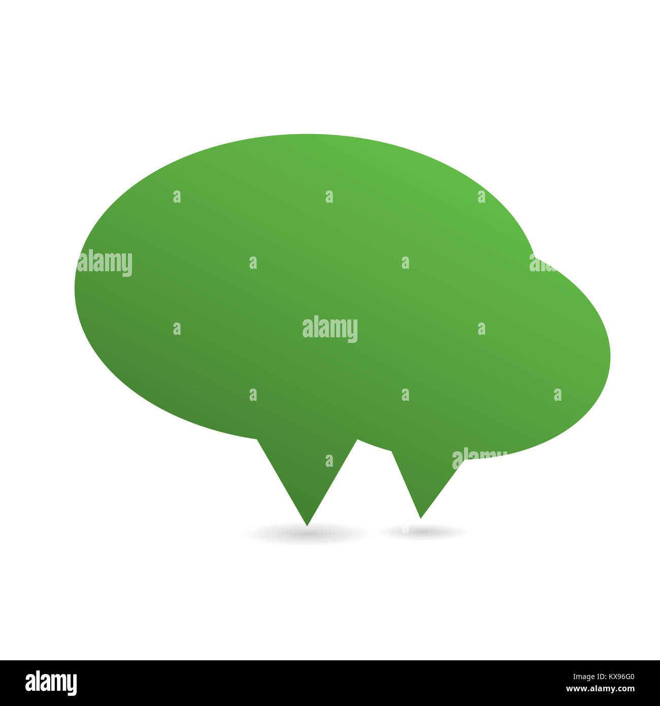 Vector callout icon Stock Photo - Alamy