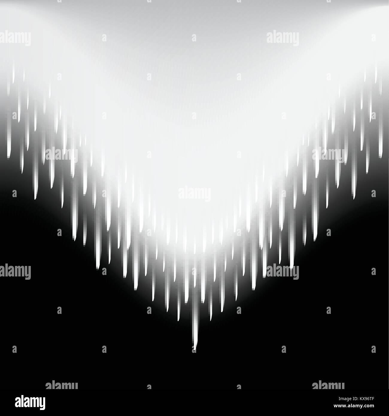 The meteor beam moves as an arrow vector abstract background Stock ...