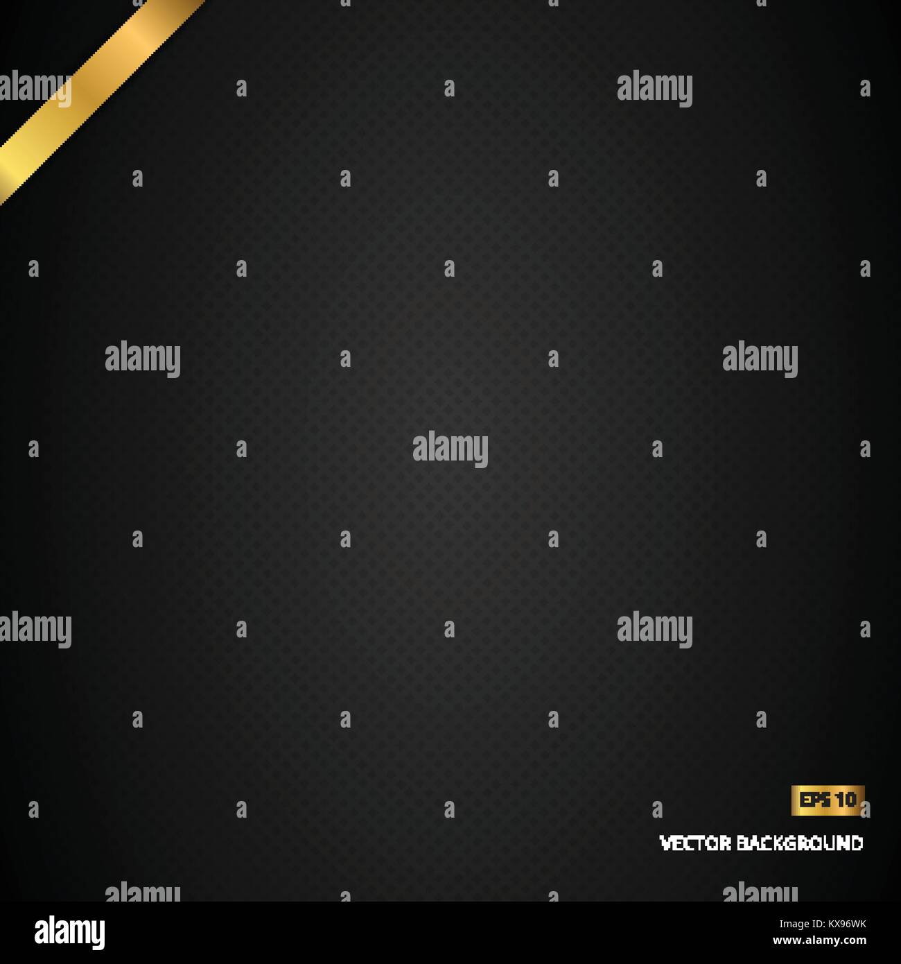 abstract black background vector and black mesh pattern with gold label ...