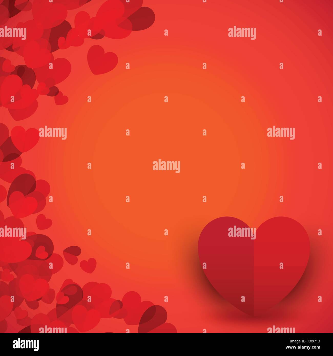 Pure romance heart image Stock Vector Images - Alamy