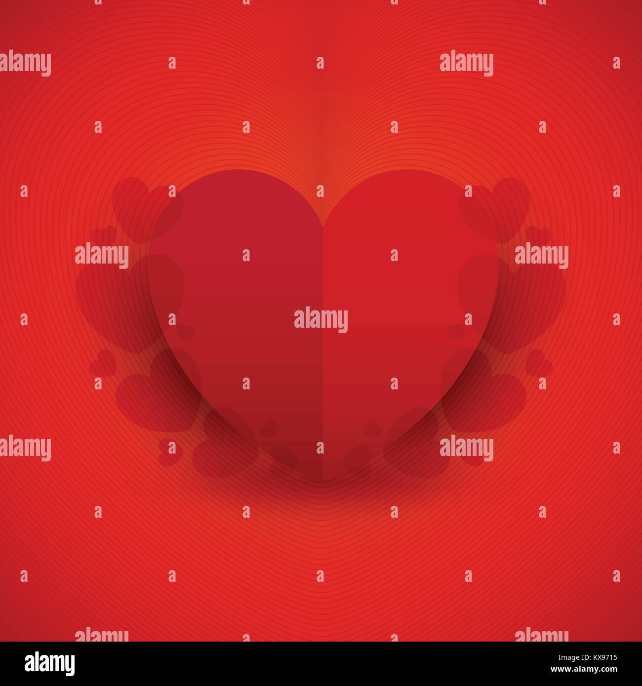 Pure romance heart image Stock Vector Images - Alamy