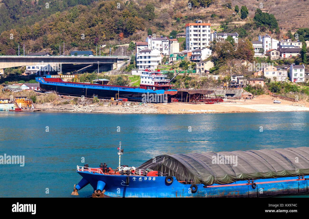 Cargo Ship Under Construction High Resolution Stock Photography and ...