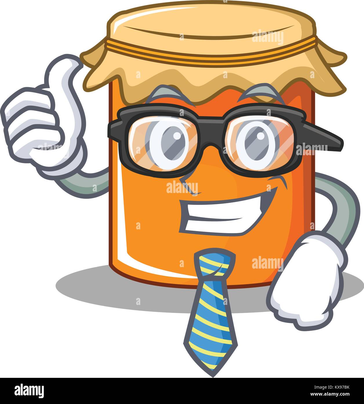 Businessman jam character cartoon style Stock Vector Image & Art - Alamy
