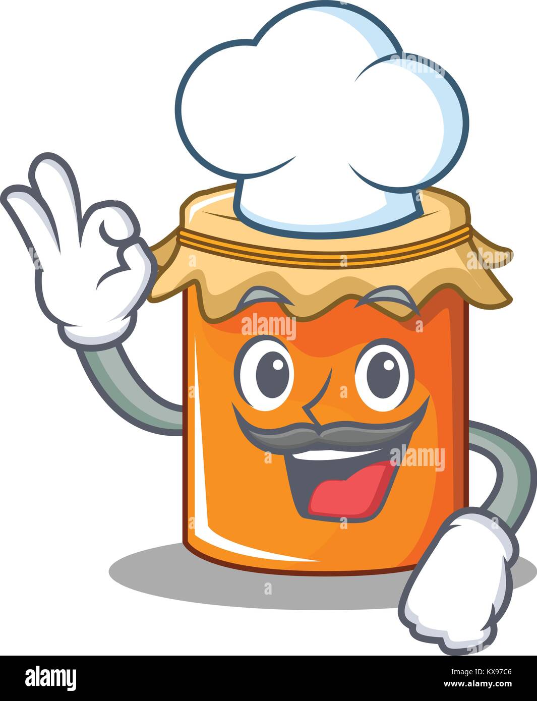 Chef jam character cartoon style Stock Vector Image & Art - Alamy
