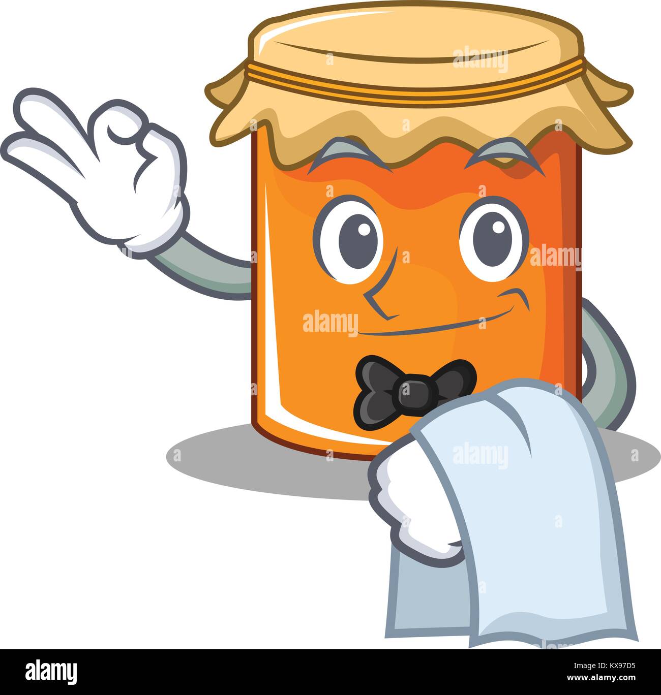 Jam tray Stock Vector Images - Alamy