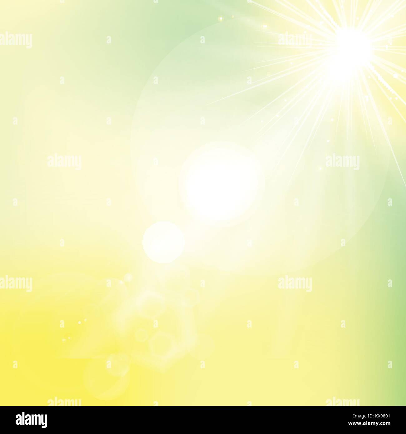 Sunbeam from cloud Stock Vector Images - Alamy