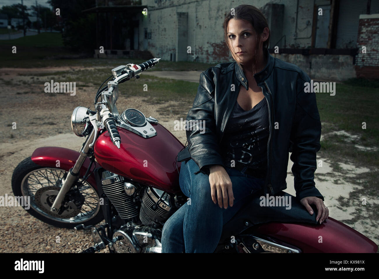 Man riding motorcycle on highway hi-res stock photography and images ...
