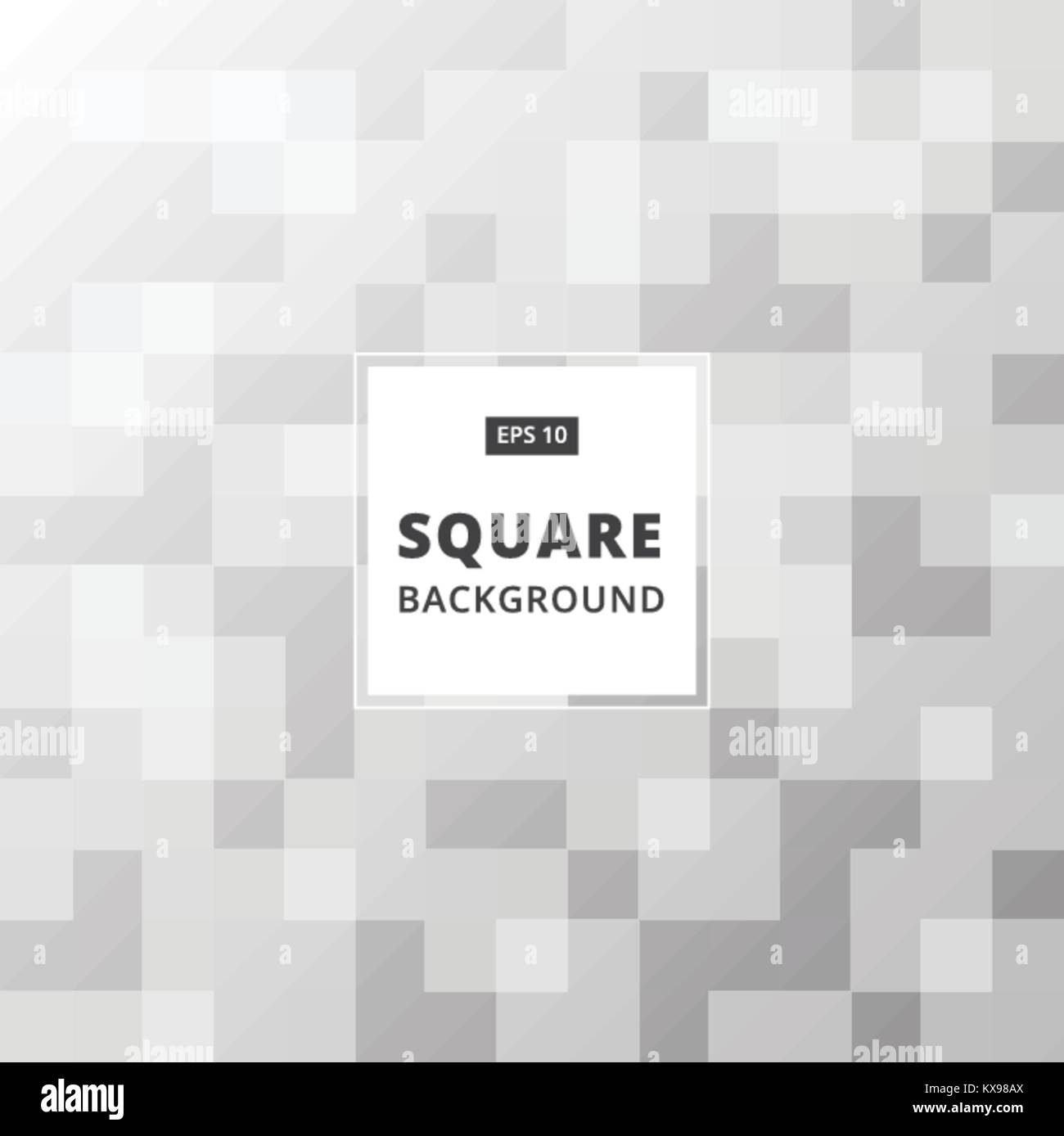 black and white abstract square pattern background seamless vector ...
