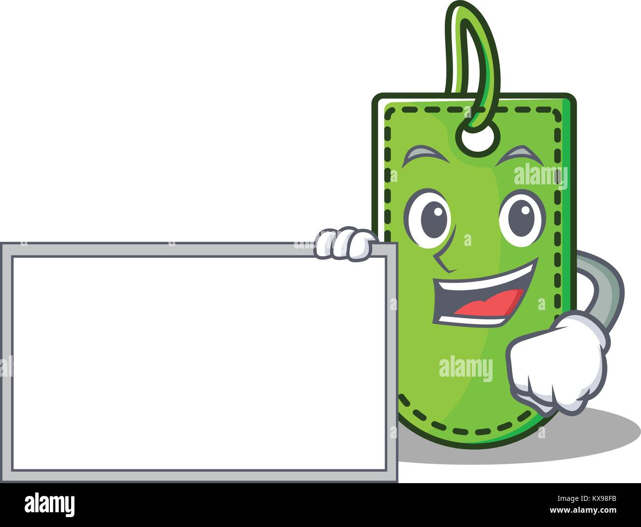 With board price tag character cartoon Stock Vector Image & Art - Alamy