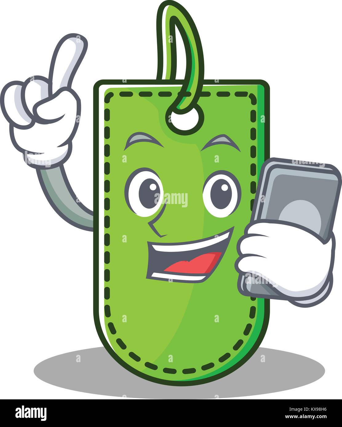 With phone price tag character cartoon Stock Vector Image & Art - Alamy