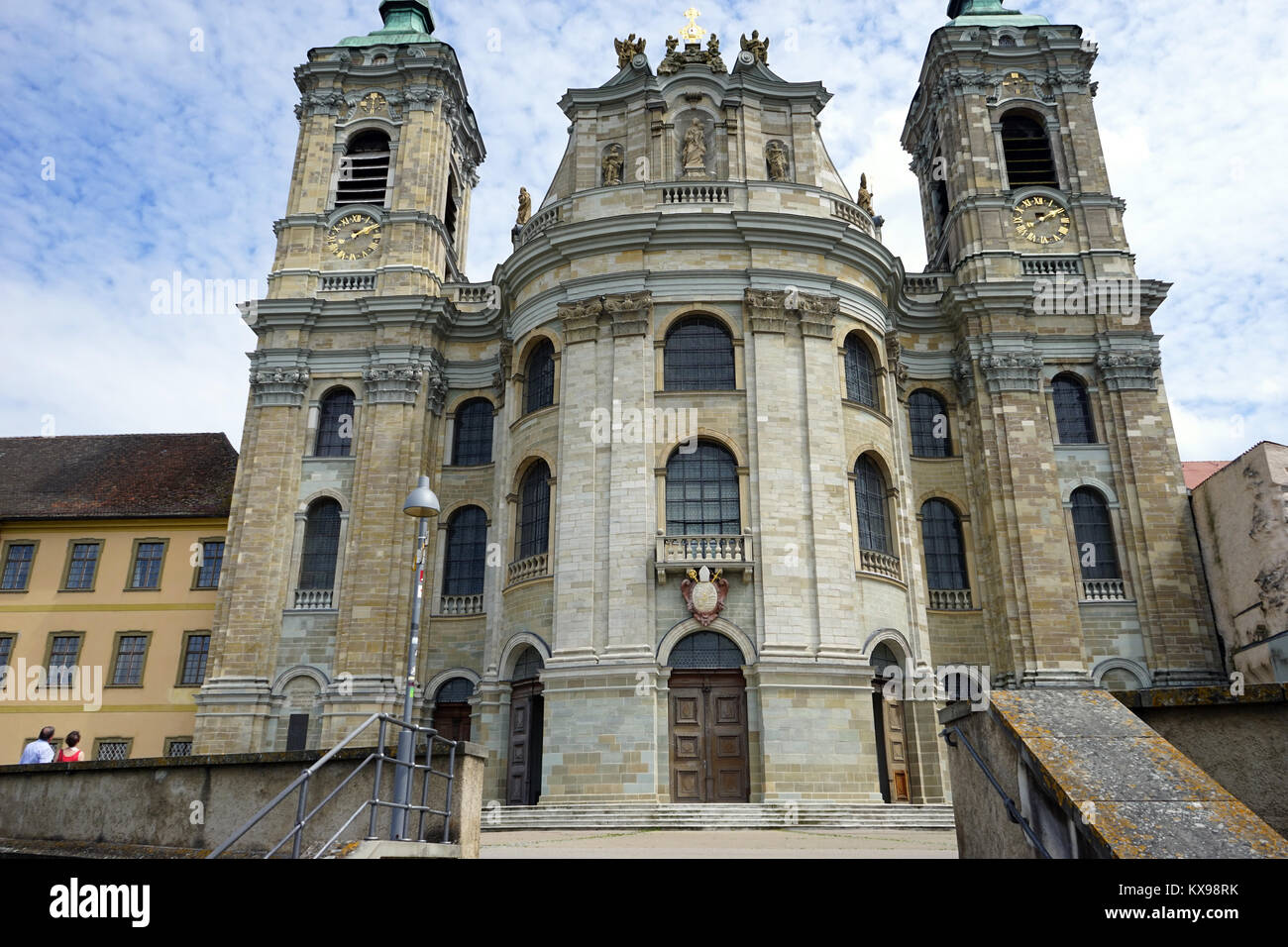 WEINGARTEN, GERMANY - CIRCA AUGUST 2016 Basilica of St. Martin and ...