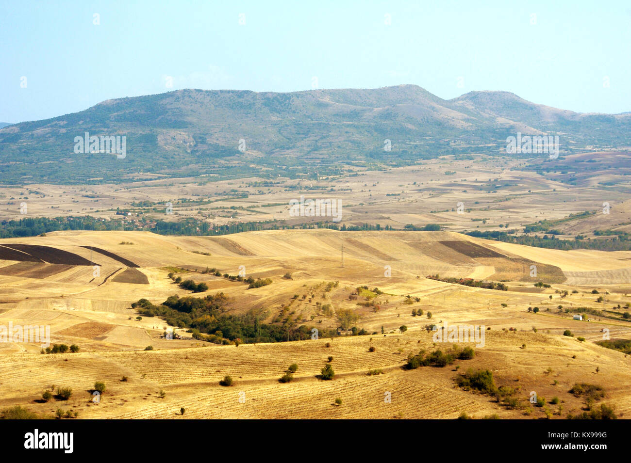 Beautiful sunny Landscape Stock Photo - Alamy