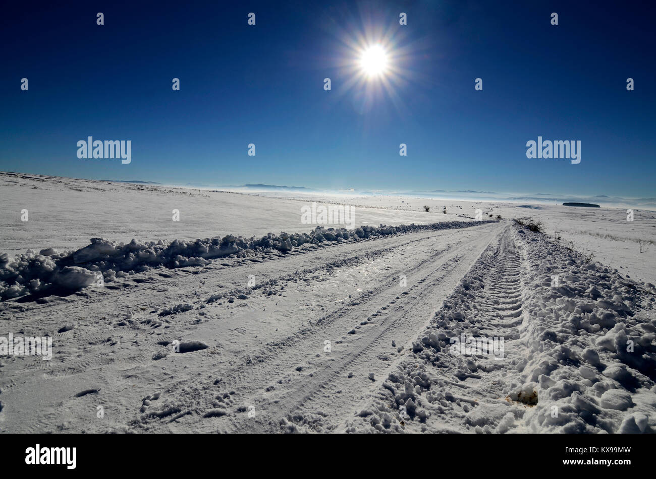 Beautiful sunny Landscape Stock Photo - Alamy