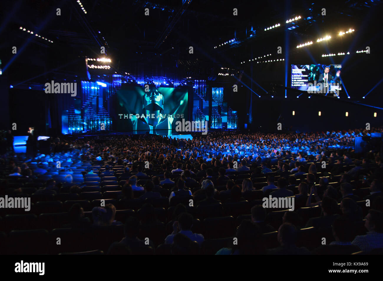 The Game Awards 2017 at Microsoft Theater - Show Featuring: Atmosphere ...