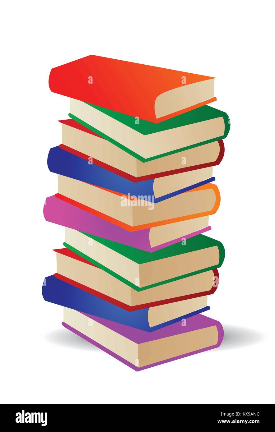 Books Stock Vector Images - Alamy