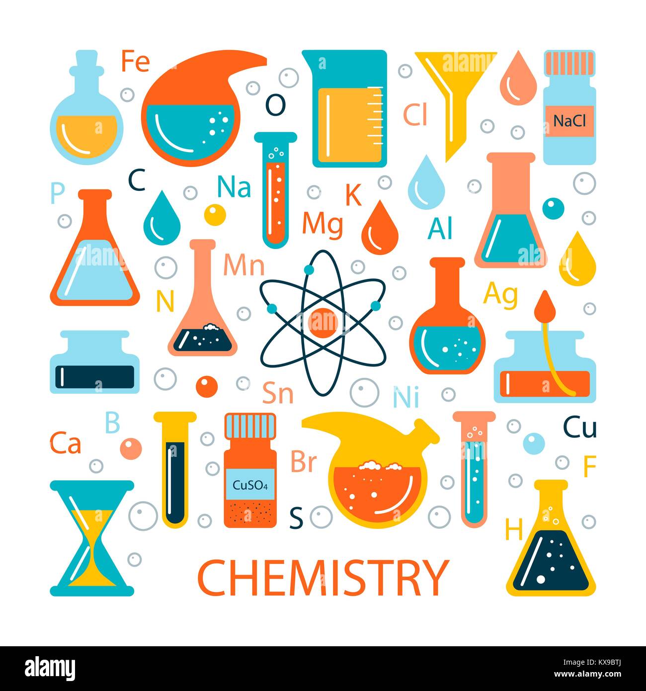 Science theme Stock Vector Images - Alamy