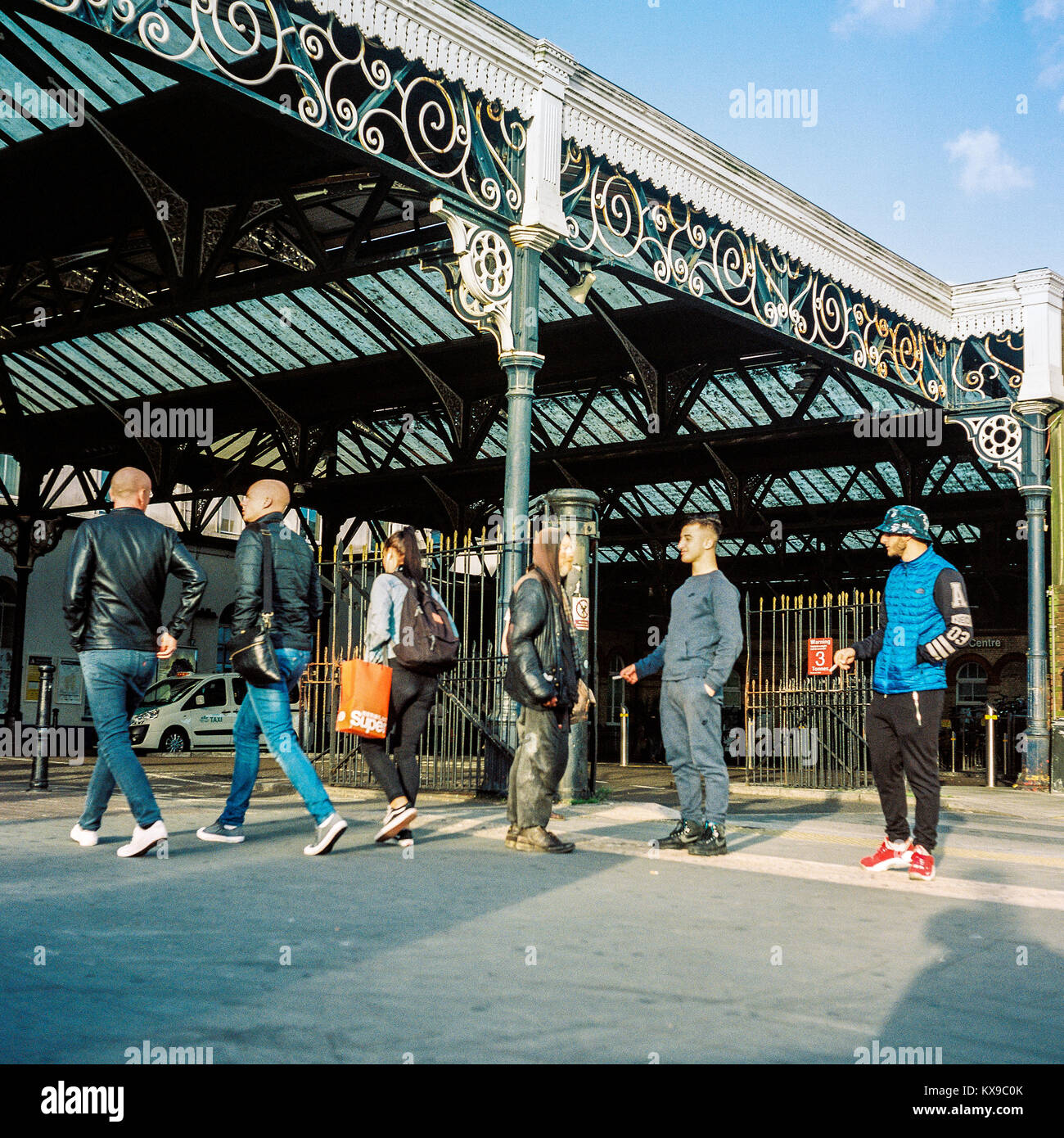 Brighton Station Sussex England Hove High Resolution Stock Photography ...