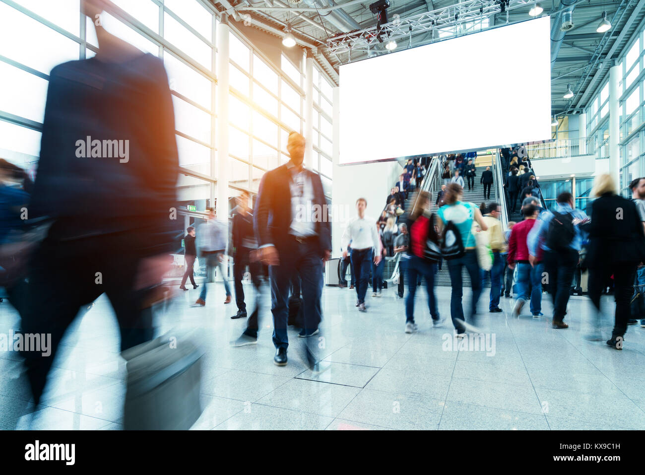 crowd of blurred people Stock Photo - Alamy