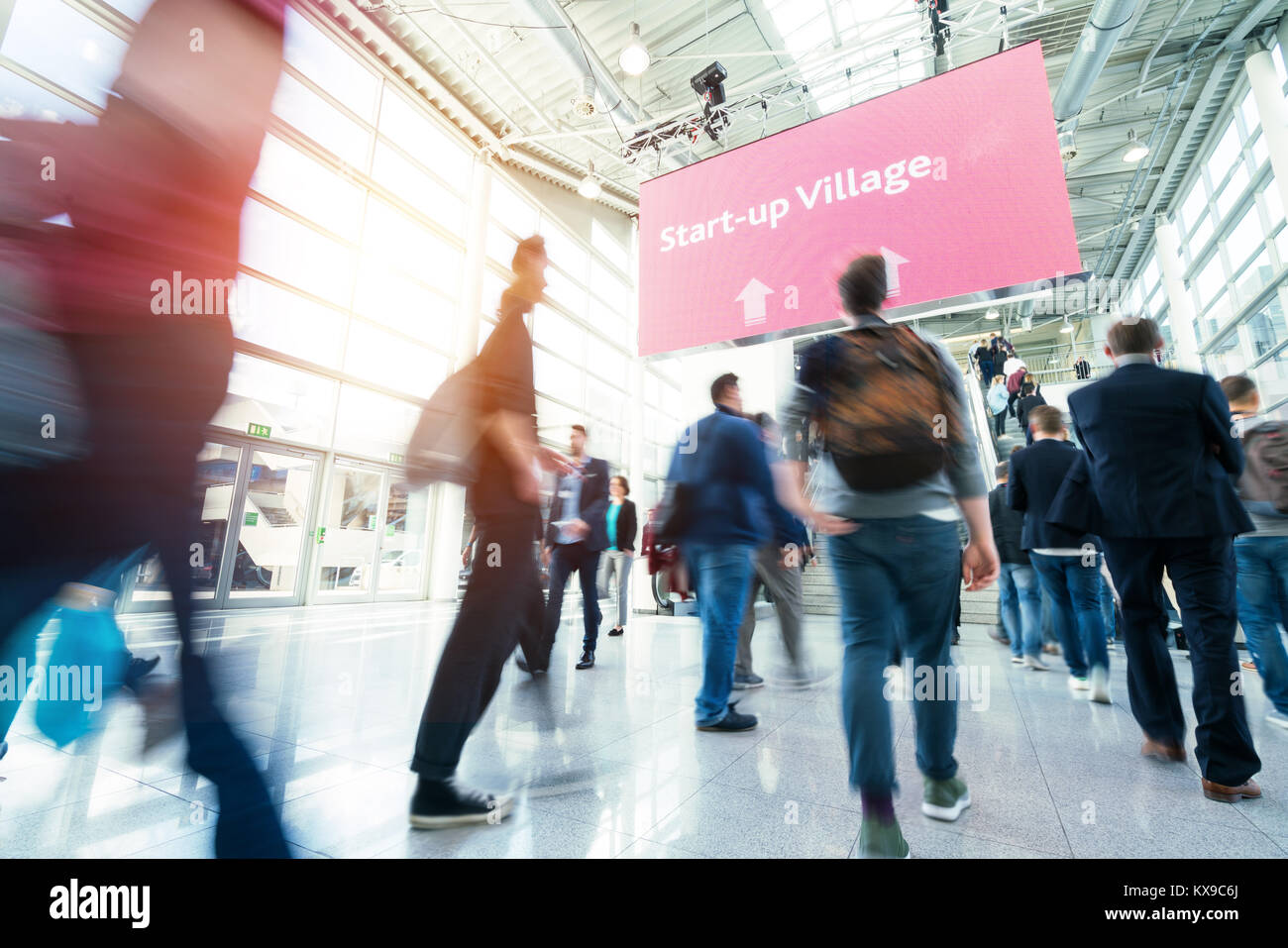 crowd of blurred people Stock Photo - Alamy