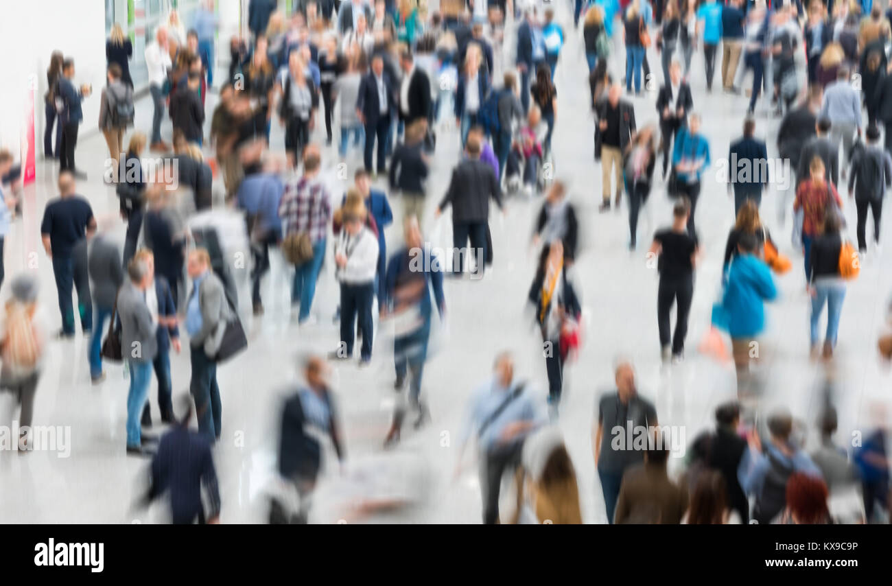 crowd of blurred people Stock Photo - Alamy