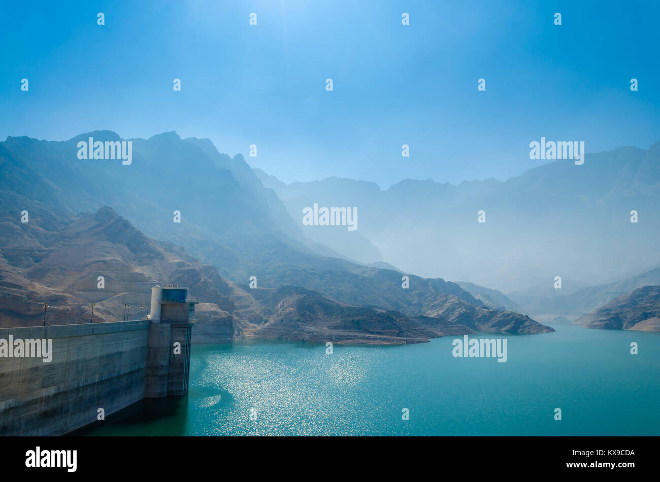 Oman lake hi-res stock photography and images - Alamy