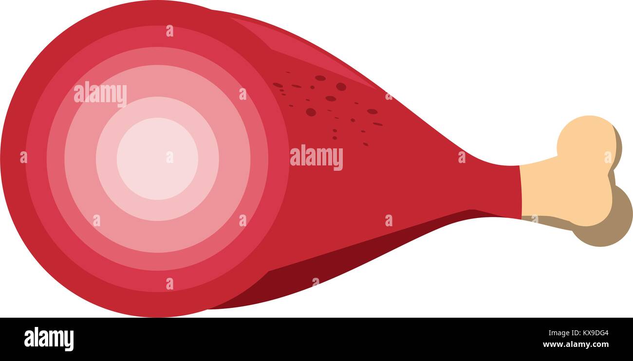 ham leg icon Stock Vector Image & Art - Alamy