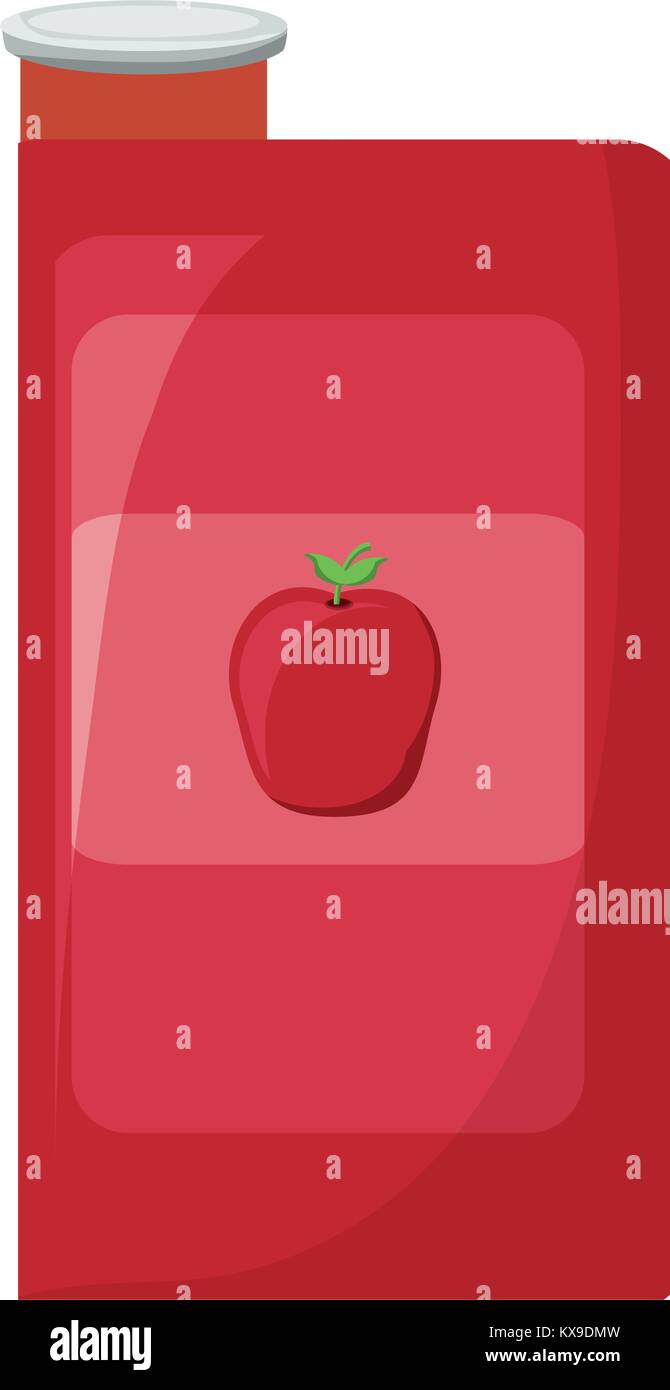 apple juice box icon Stock Vector Image & Art - Alamy