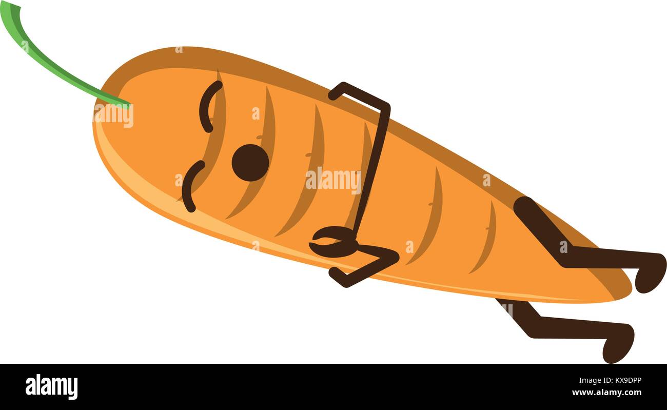 kawaii carrot icon Stock Vector Image & Art - Alamy